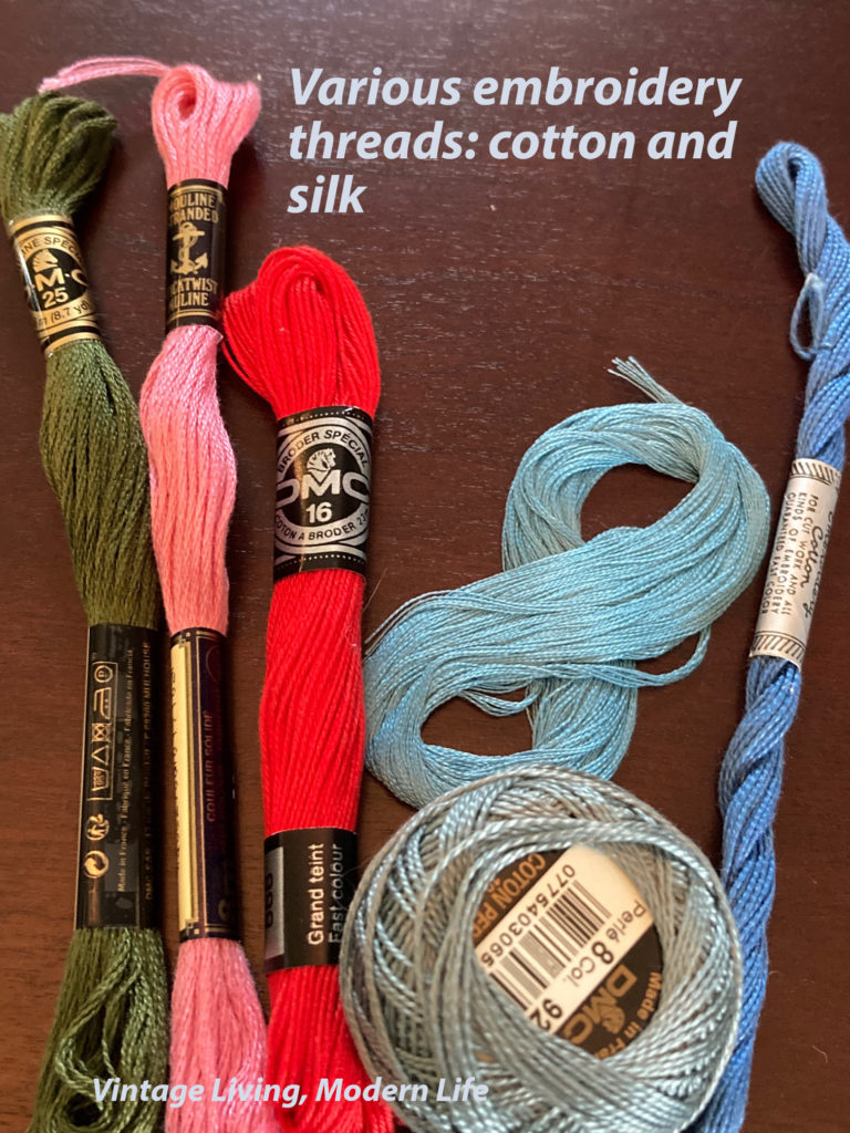Vintage Embroidery Threads: A Thread for Every Use - Vintage Living ...